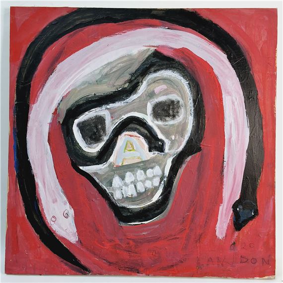 Stephen Langdon | Skull & Snakes | MutualArt