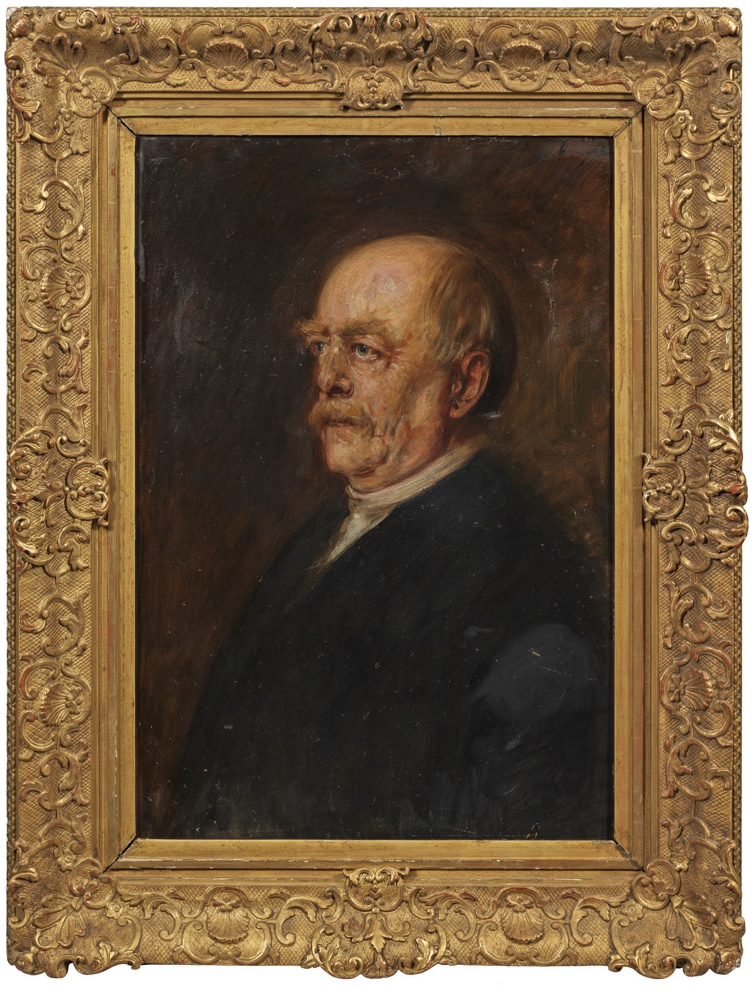 Franz Seraph von Lenbach | Bildnis Otto von Bismarck (1836) | MutualArt