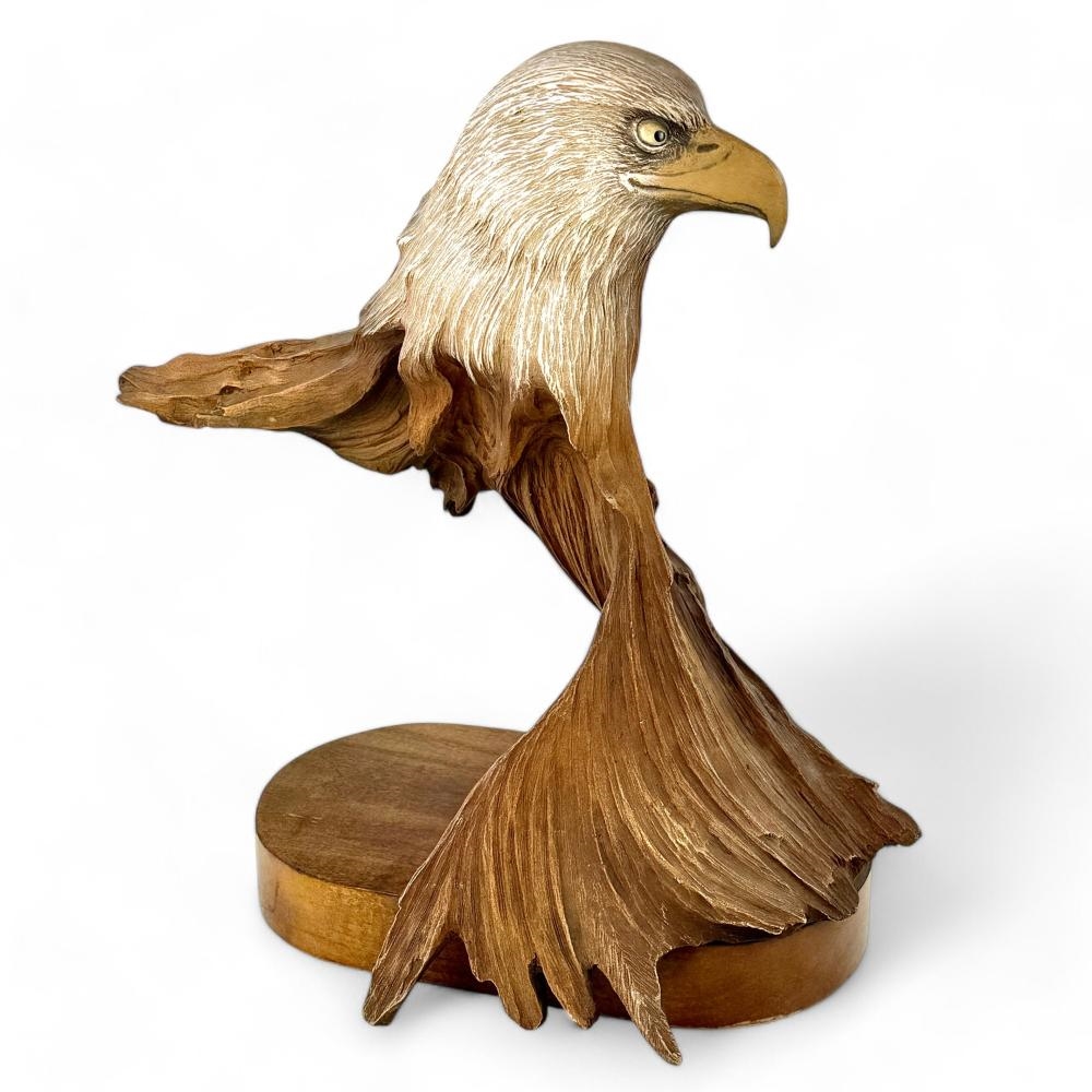 Rick Cain | Limited Edition Eagle Sculpture by Rick Cain | MutualArt