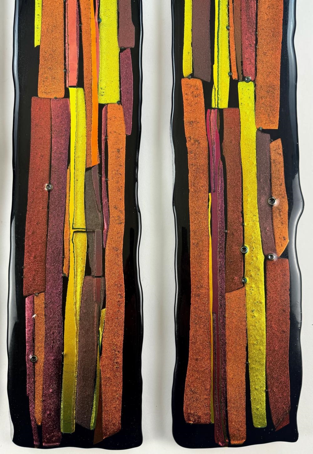 Debora Wayne | Trio of Fused Glass Pieces by Debora Wayne | MutualArt