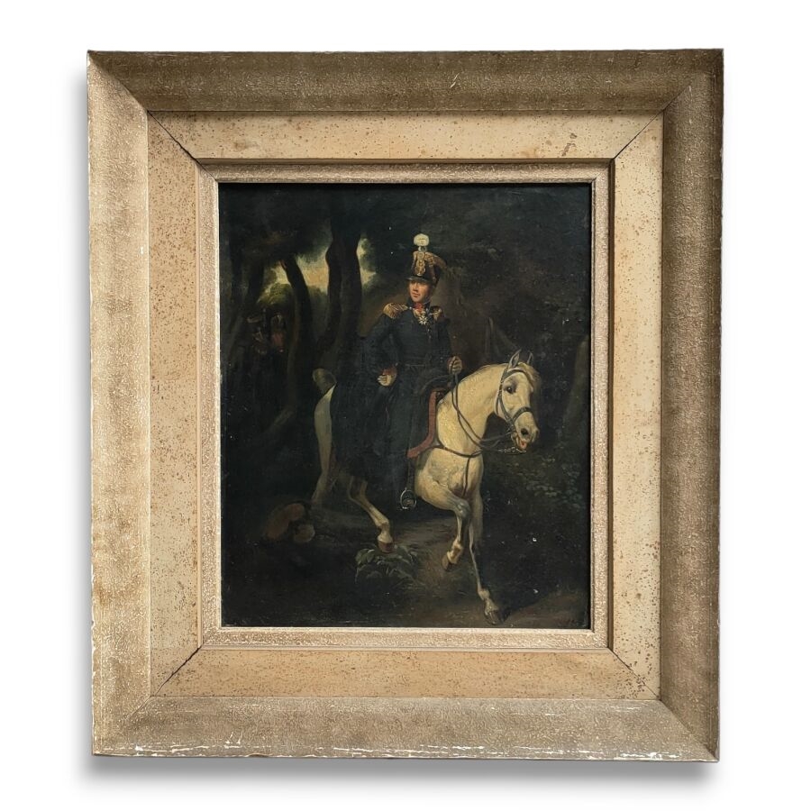 Horace Vernet | Over the Fence (1825) | MutualArt