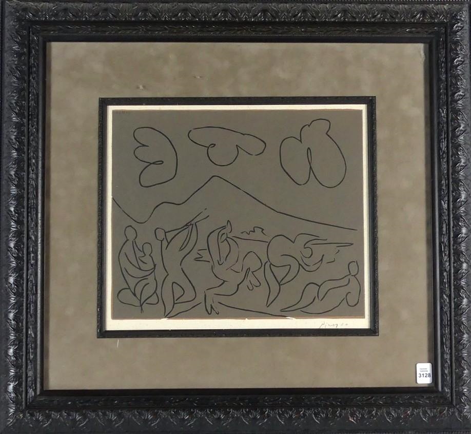 Pablo Picasso | Verve Nos. 29-30: one plate (1954) | MutualArt