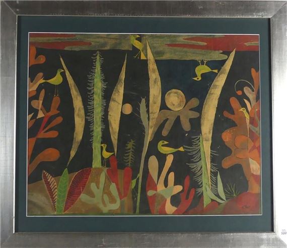 Paul Klee | Landscape with Yellow Birds | MutualArt