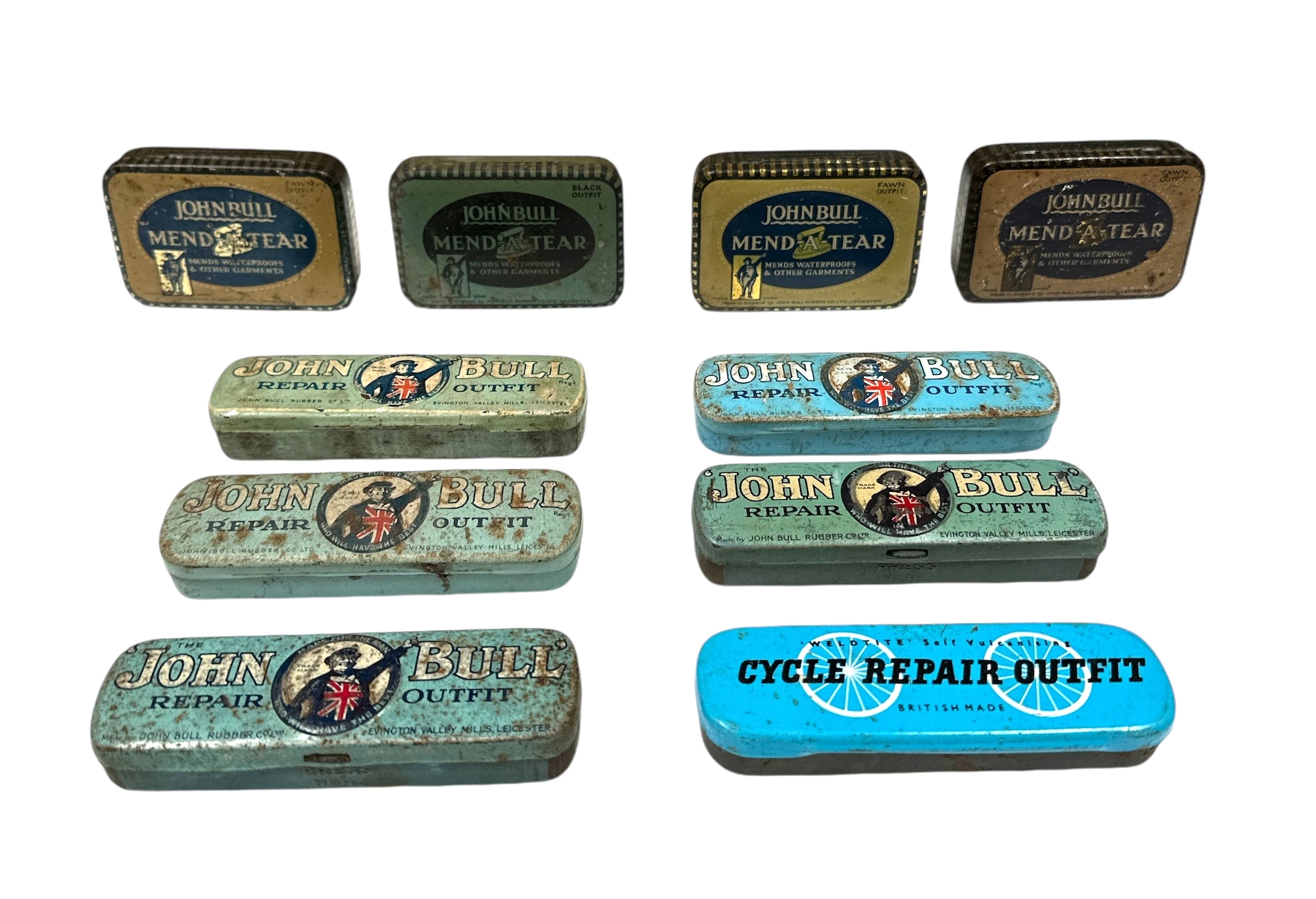 John Ball | A small collection of John Ball puncture repair outfits (10 ...