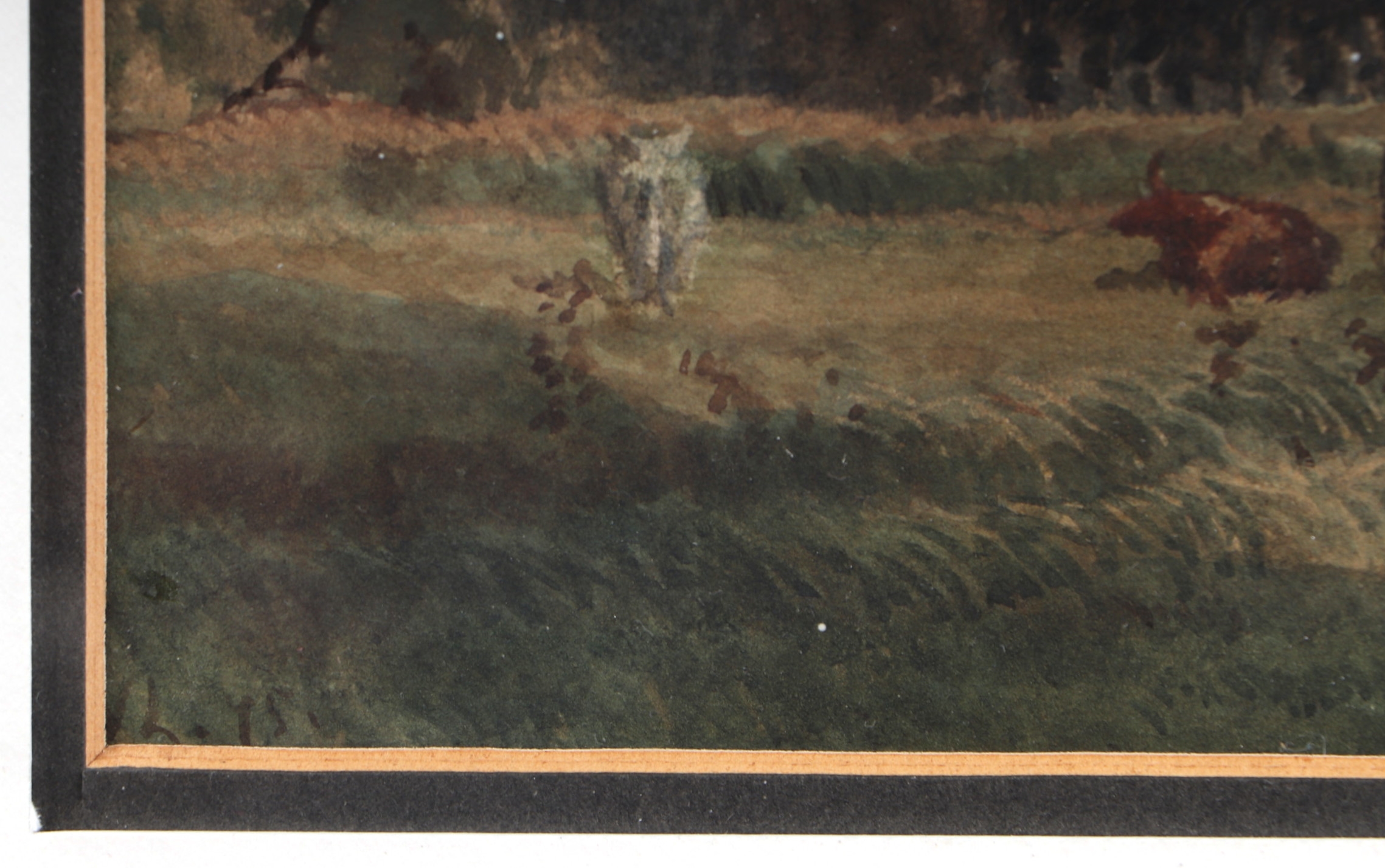 Walter Langley | English Rural Landscape with Cattle in the Foreground ...