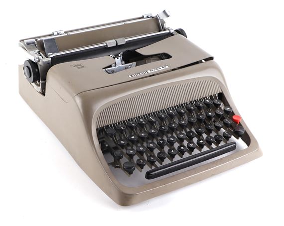 Luigi Olivetti | A vintage Olivetti Studio 44 typewriter | MutualArt