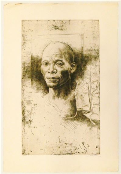 Trevor Southey | Trevor Southey ''Johnny'' Etching | MutualArt