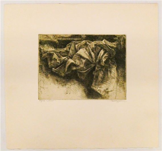 Trevor Southey | Trevor Southey ''Sheet'' Etching 13''x14'' Sheet ...
