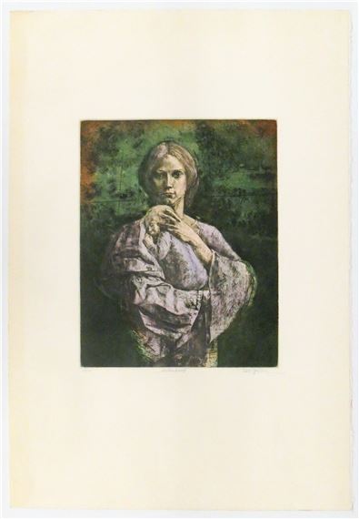 Trevor Southey | Trevor Southey ''Motherhood'' Etching 30''x20'' Sheet ...