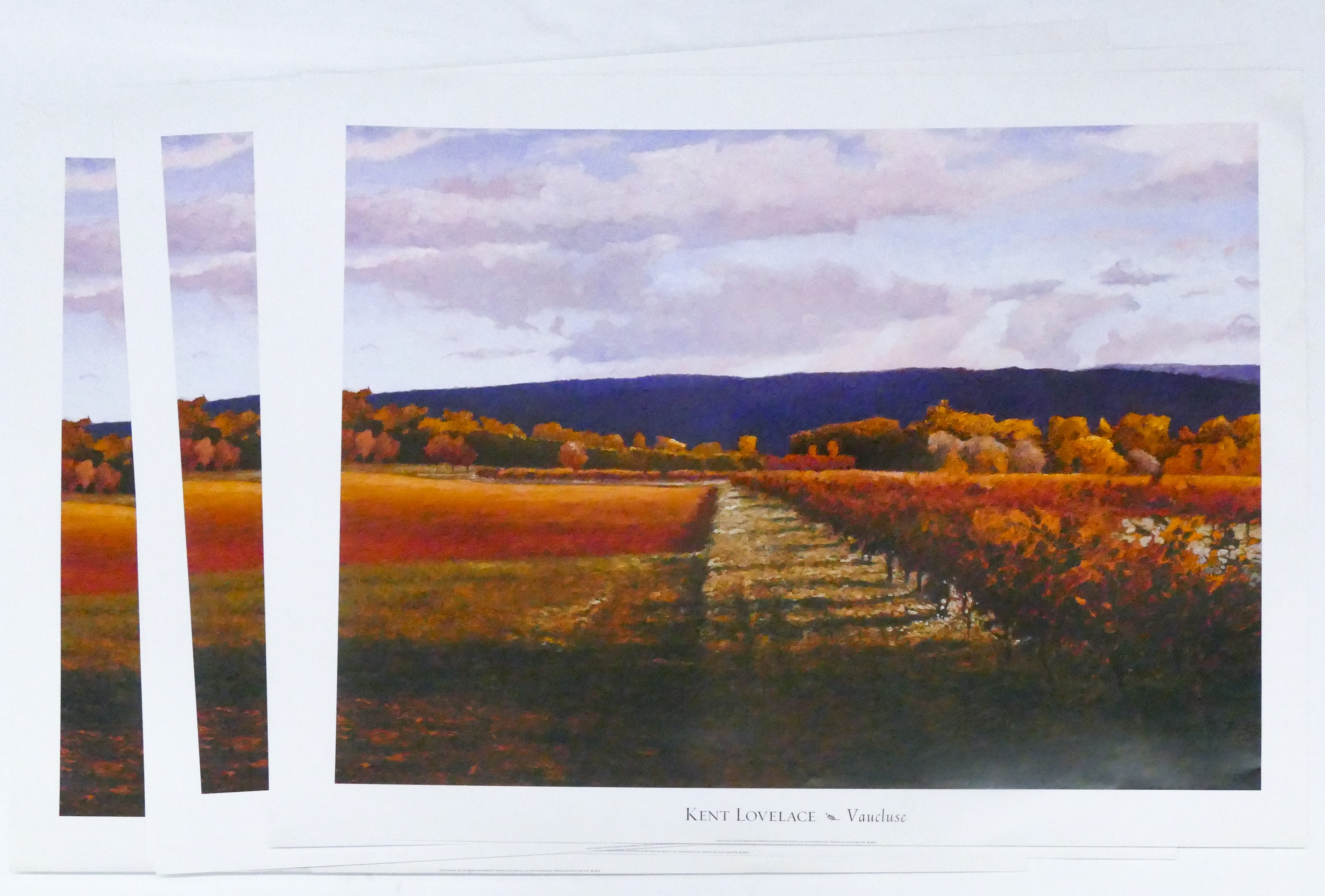 Kent Lovelace | 11pc Kent Lovelace ''Vaucluse'' Posters 35''x44 ...