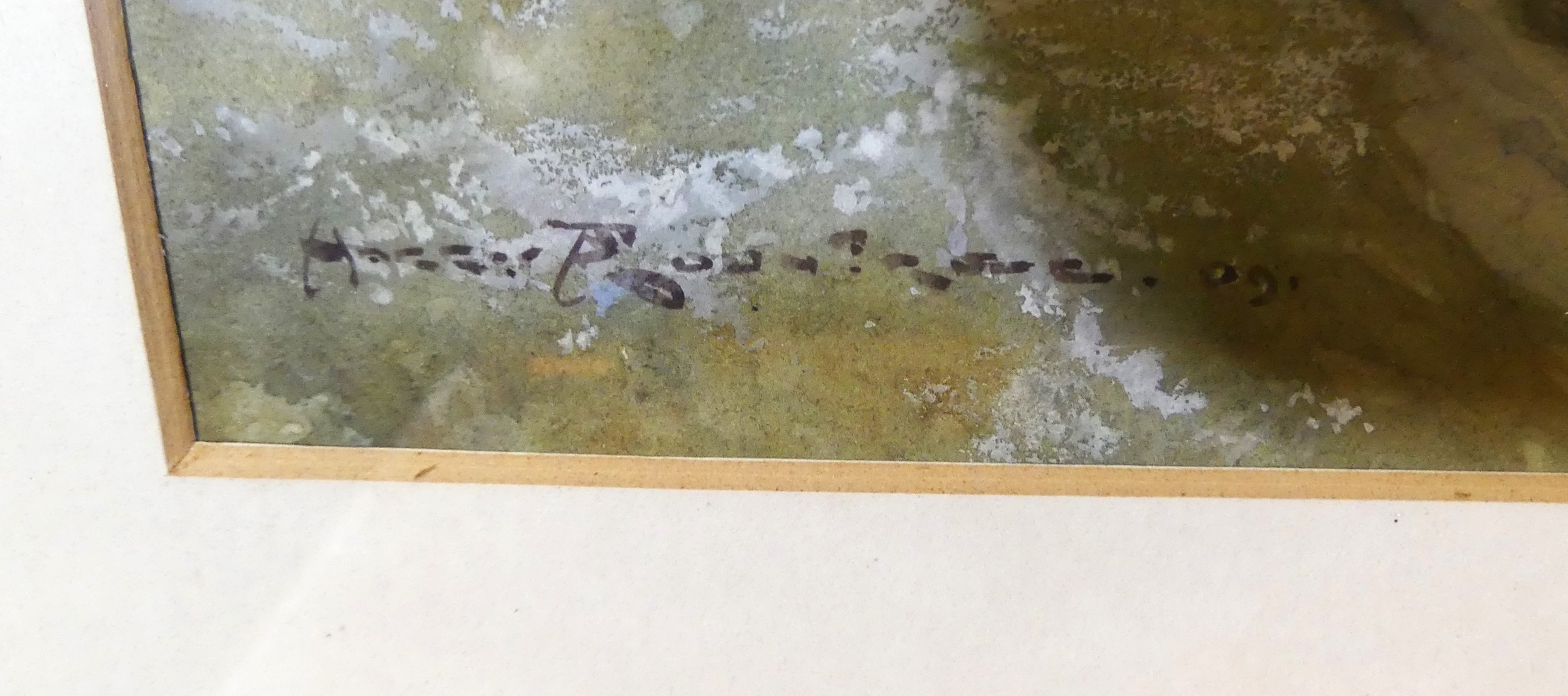 Harry Rountree | Mountain village (1909) | MutualArt