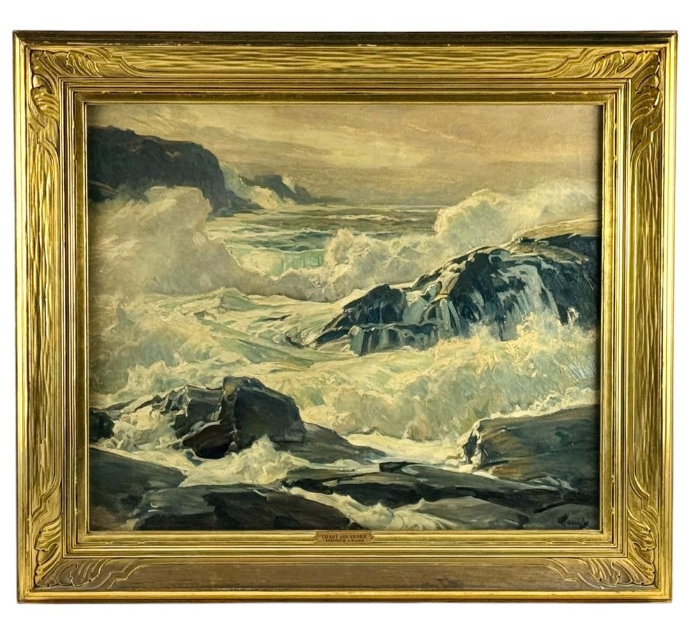 Frederick Judd Waugh | RUM ROW (1922) | MutualArt