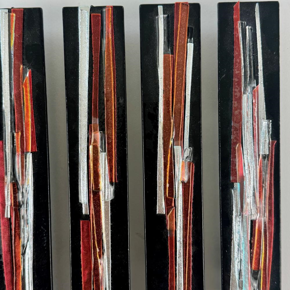 Debora Wayne | Six Miniature Fused Glass Pieces | MutualArt