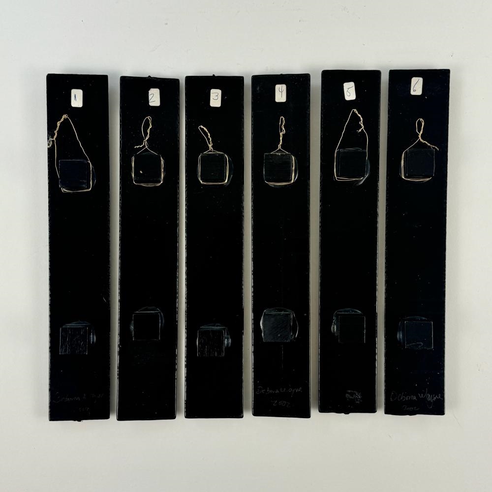 Debora Wayne | Six Miniature Fused Glass Pieces | MutualArt