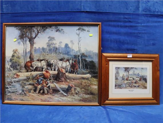 D'Arcy Doyle | TWO DARCY DOYLE PRINTS, LARGEST MEASURES APPROX. 54CM X ...