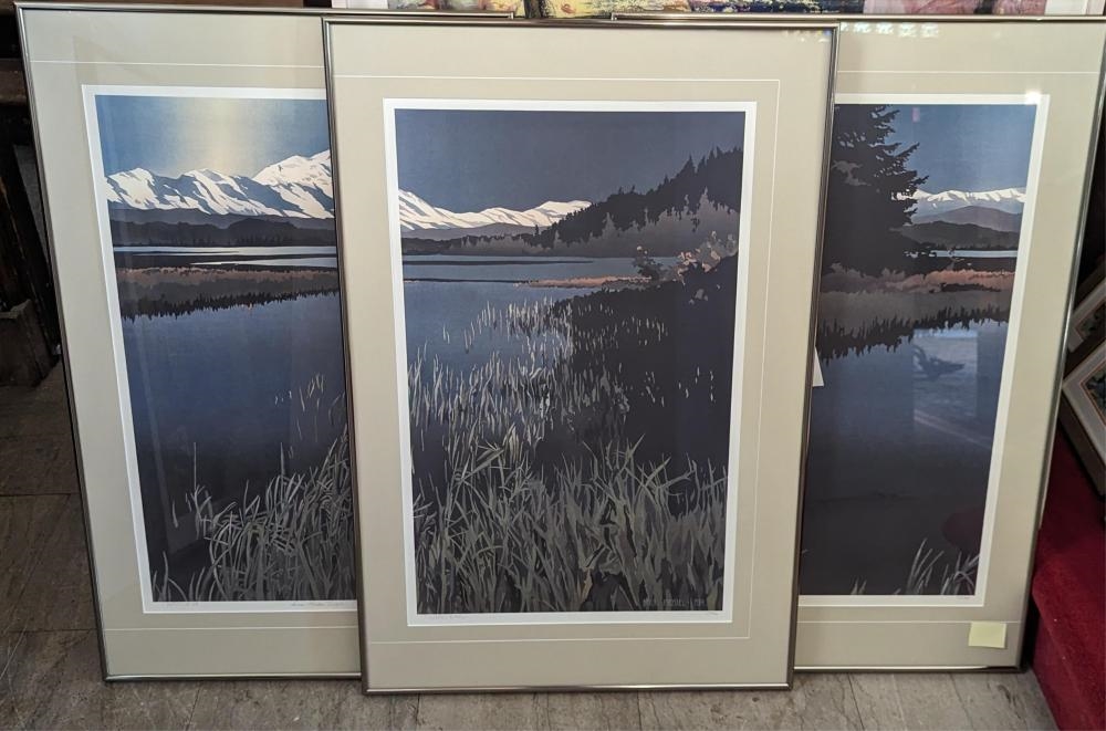 Byron Birdsall | Three Mountain Landscapes | MutualArt