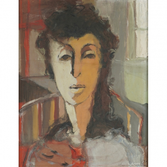 Maria Leontina | Figura feminina (1947) | MutualArt