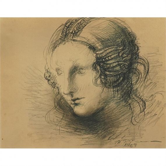 Marcelo Grassmann | Figura feminina (1969) | MutualArt