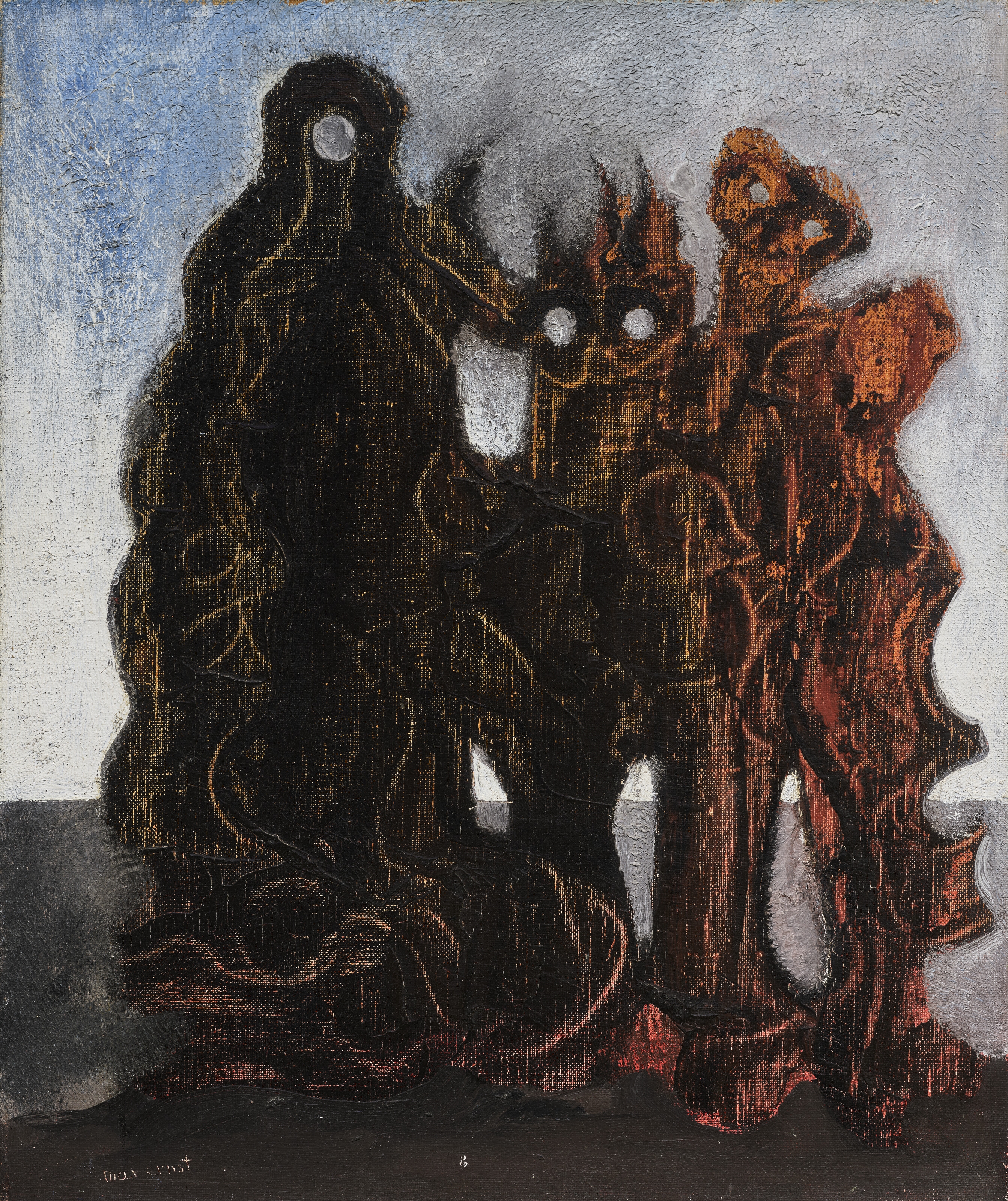 Max Ernst The Horde Max Ernst | La Horde (1927) | MutualArt