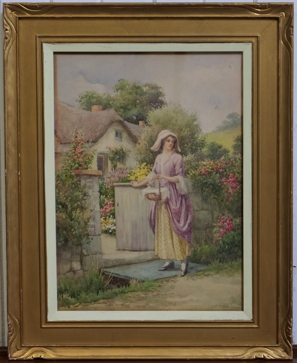 William Forbes Ashburner | The Farmer's Daughter | MutualArt