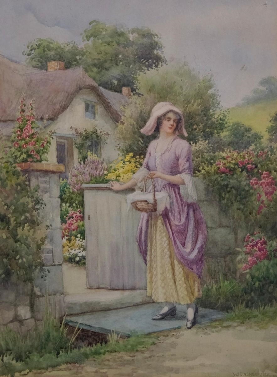 William Forbes Ashburner | The Farmer's Daughter | MutualArt