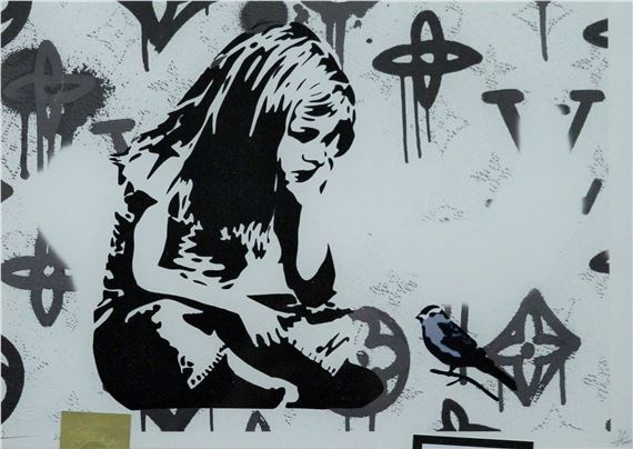 Death NYC | Banksy Blue Bird | MutualArt