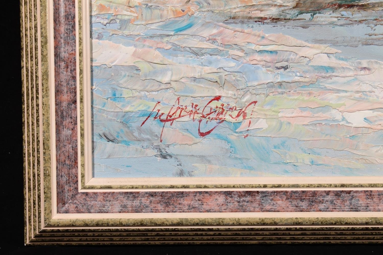 Marie Charlot | figures on a beach | MutualArt