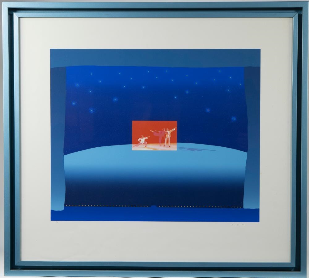 Jean-Michel Folon | lithograph Je vous écris de Chine | MutualArt