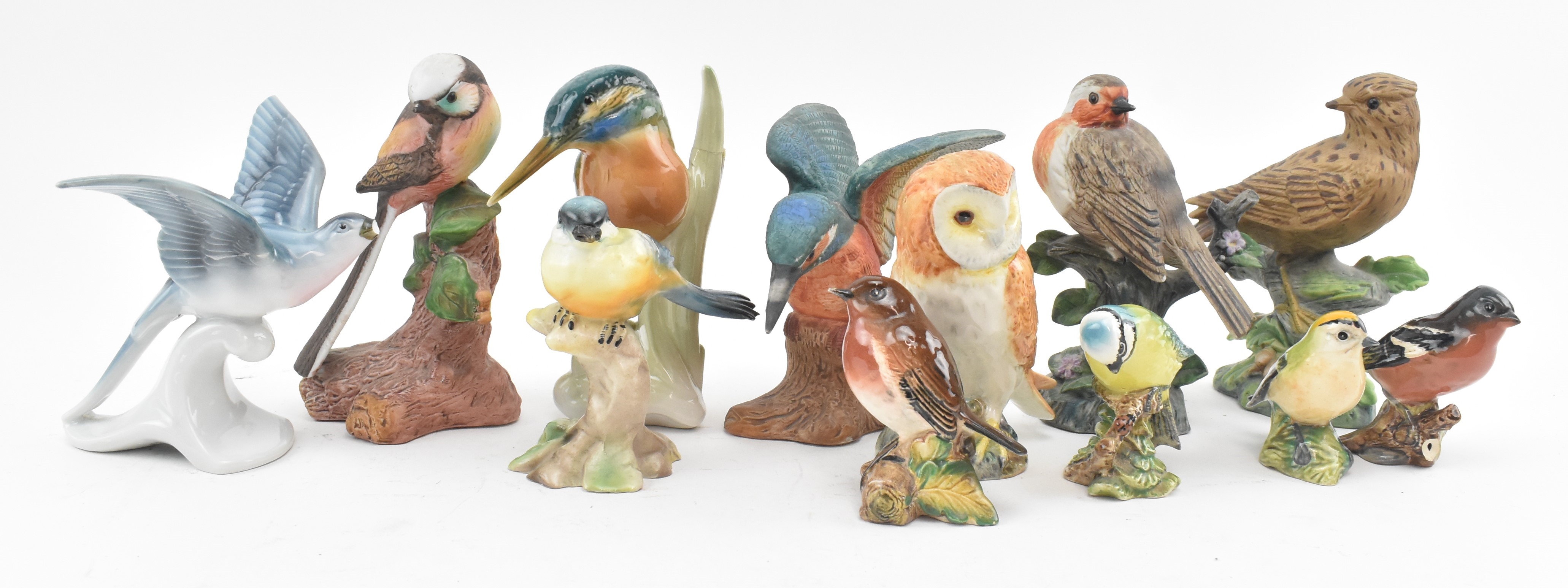 Karl Ens | COLLECTION OF PORCELAIN & CHINA BIRD FIGURINES INCL. BESWICK ...