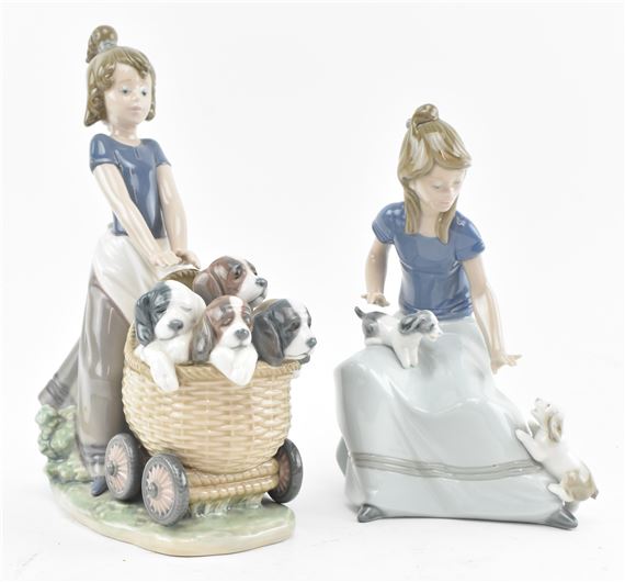 Nao Porcelain | LLADRO & NAO - FINE BONE PORCELAIN FIGURINES OF GIRLS ...