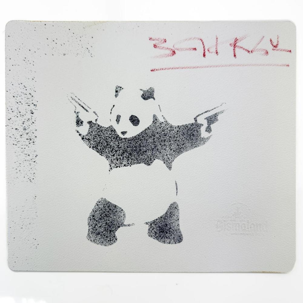 Banksy | Ježíš Kristus s nákupními taškami | MutualArt