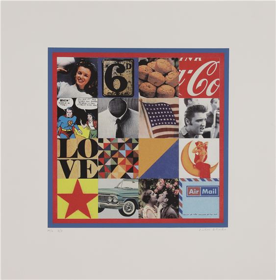 Peter Blake | Some of the Sources of Pop-Art I (2000) | MutualArt