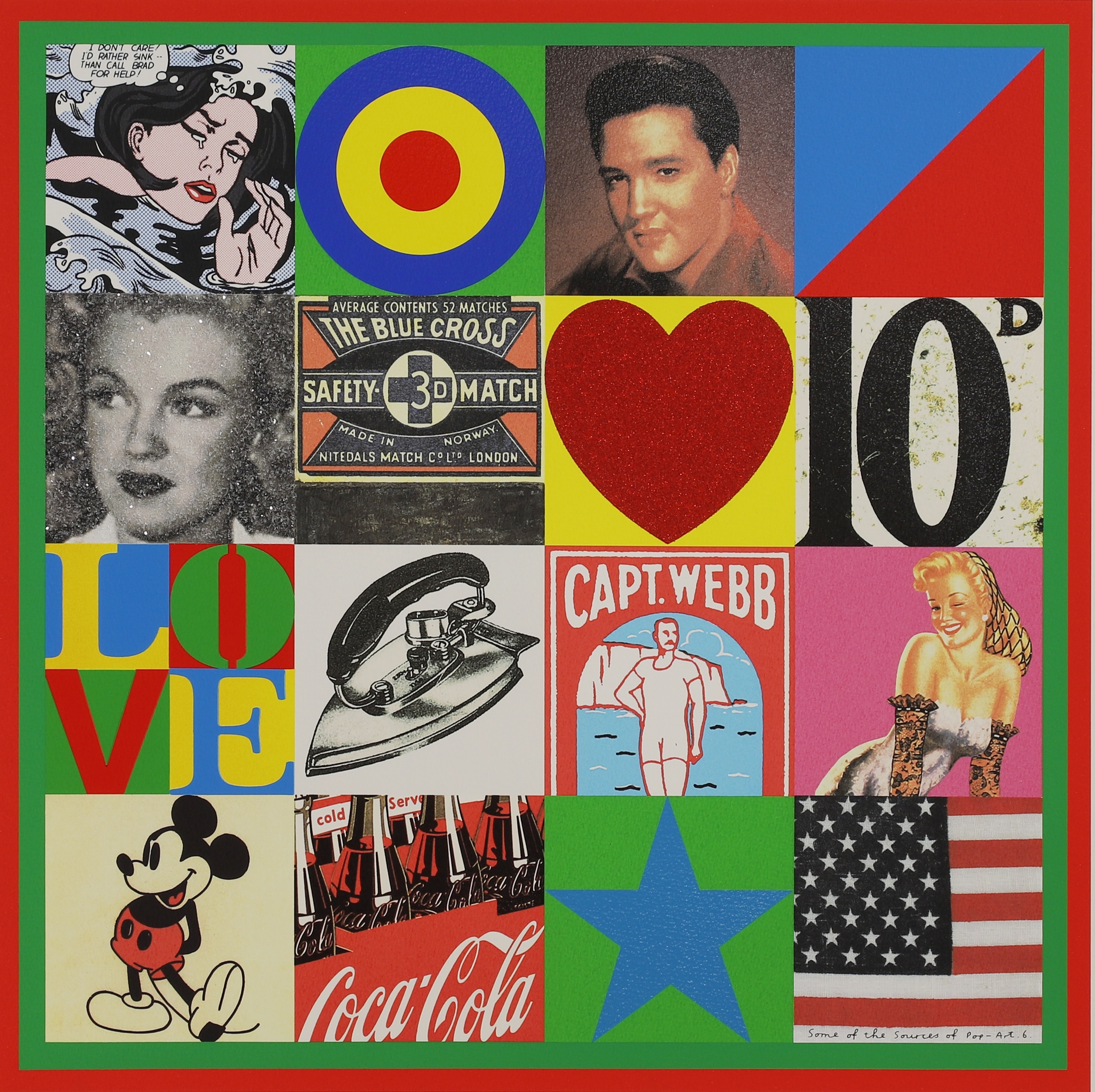 Peter Blake | Some of the Sources of Pop Art VI (2007) | MutualArt