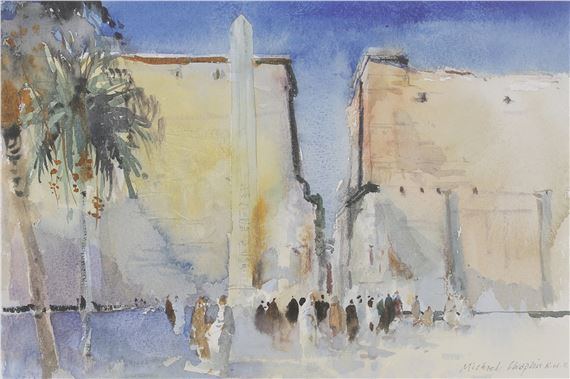 Michael Chaplin | Luxor Temple Egypt | MutualArt