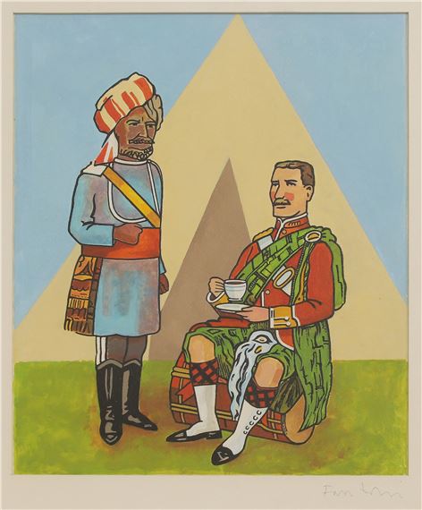 Barry Fantoni | An advertisement for Camp Coffee (1968) | MutualArt