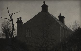 Jack Simcock | Roofs and Stone Walls (1974) | MutualArt