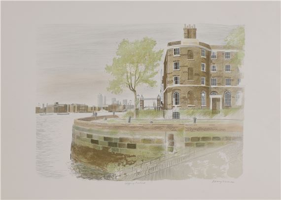 Albany Wiseman | Wapping Pierhead | MutualArt
