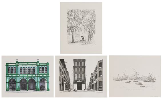 David Gentleman | Warehouse Between Shelton St and Earlham St 1972 ...