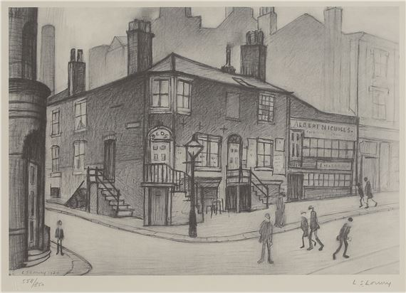Laurence Stephen Lowry | Station Approach | MutualArt