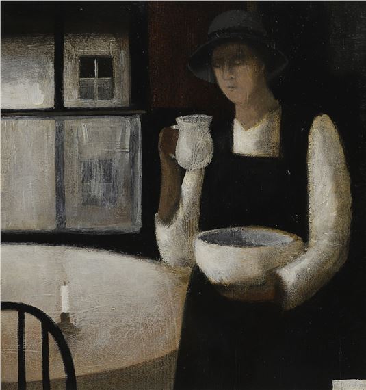 John Caple | Silent Supper | MutualArt