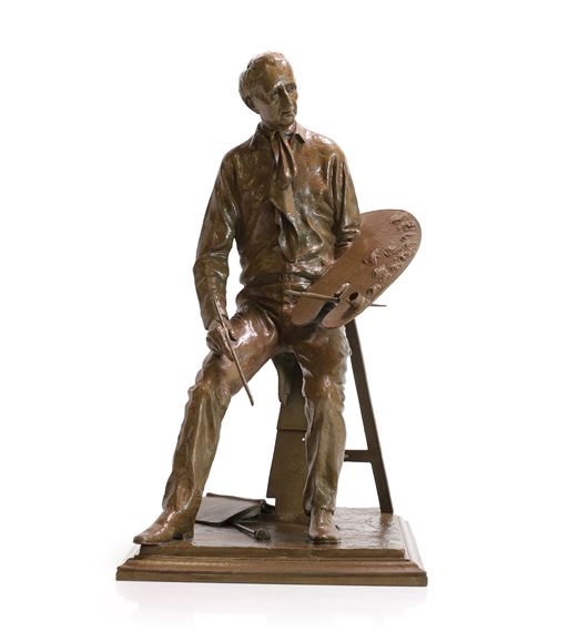 Philip Jackson | Maquette of the Sculpture of Terence Cuneo (Circa 2004 ...