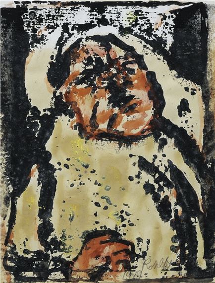 Christian Rohlfs | Man (1919) | MutualArt