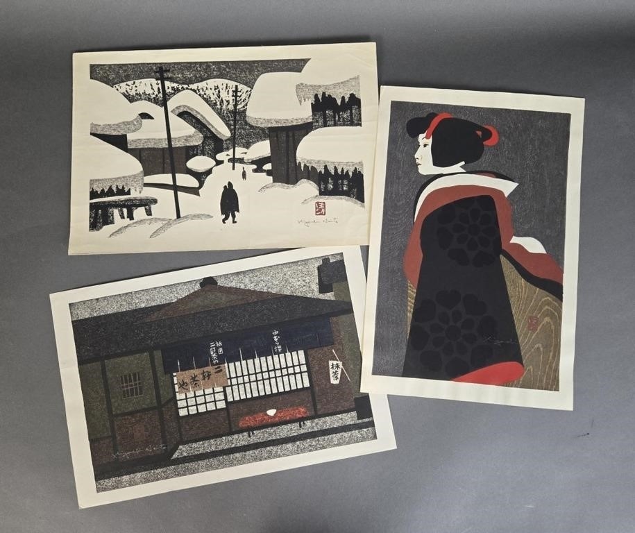 Kiyoshi Saito | KIYOSHI SAITO - COLLECTING HAY AIZU VILLAGE (20th ...