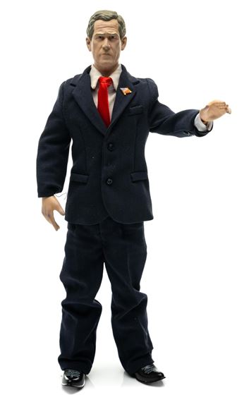 George W. Bush | A retro George W. Bush action figure (H:32cm | MutualArt