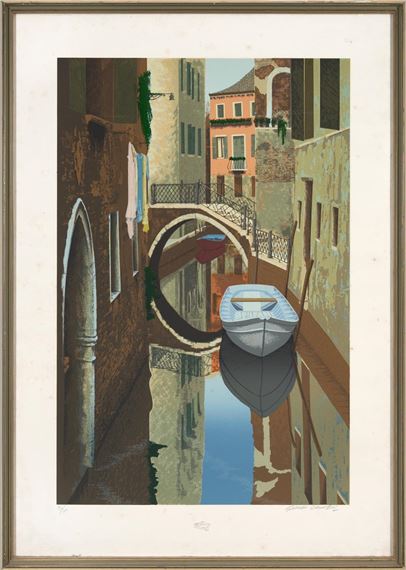 Graham Bannister | Venetian Canal Scene | MutualArt
