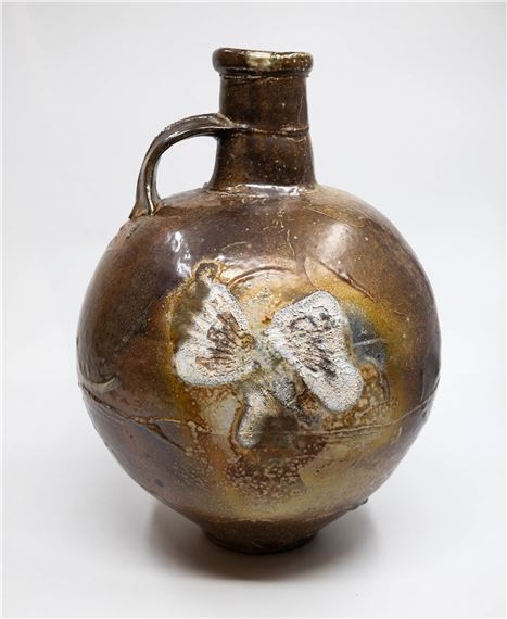 Chester Nealie | Chester Nealie - Large salt glazed wood fired flagon ...