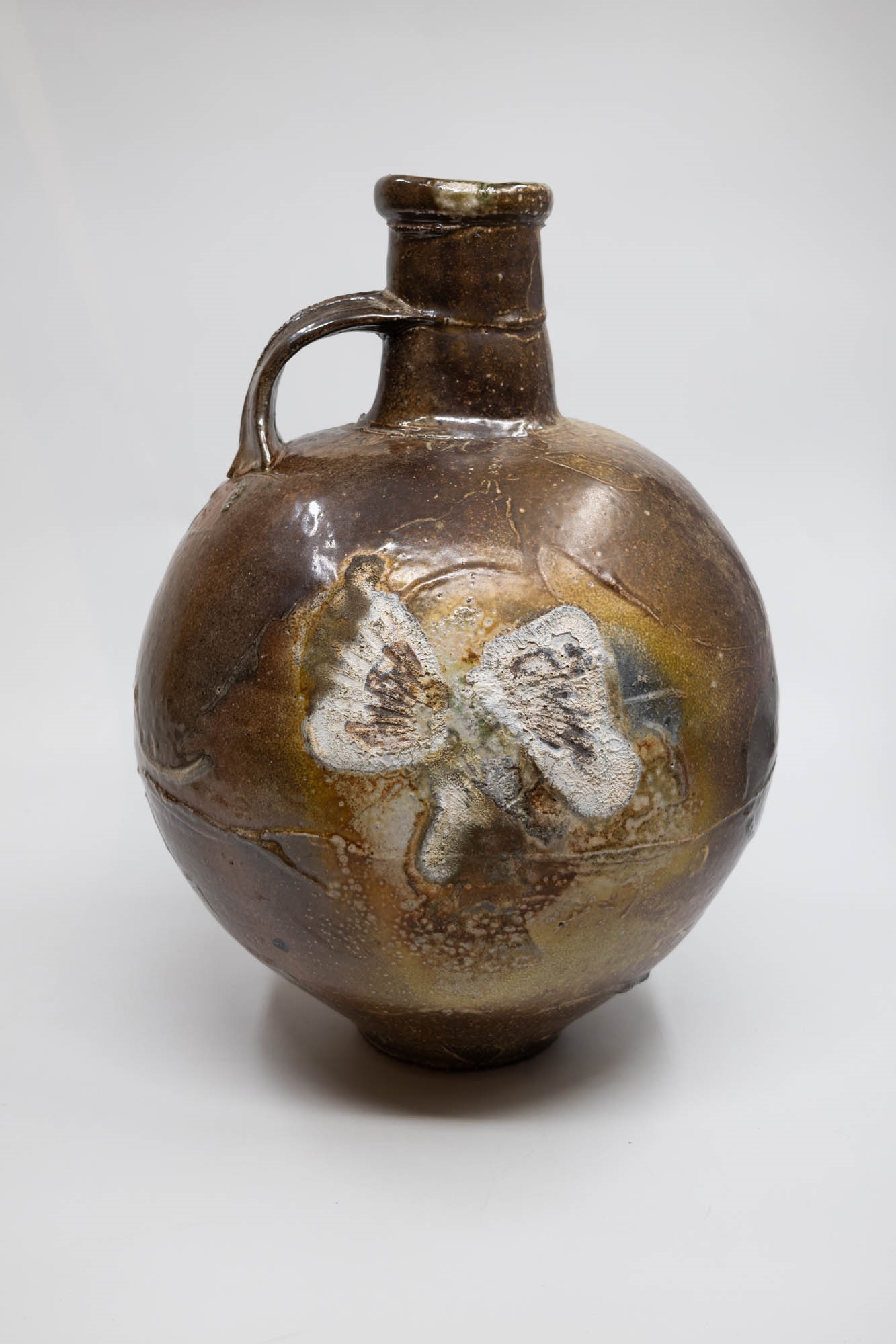 Chester Nealie | Chester Nealie - Large salt glazed wood fired flagon ...