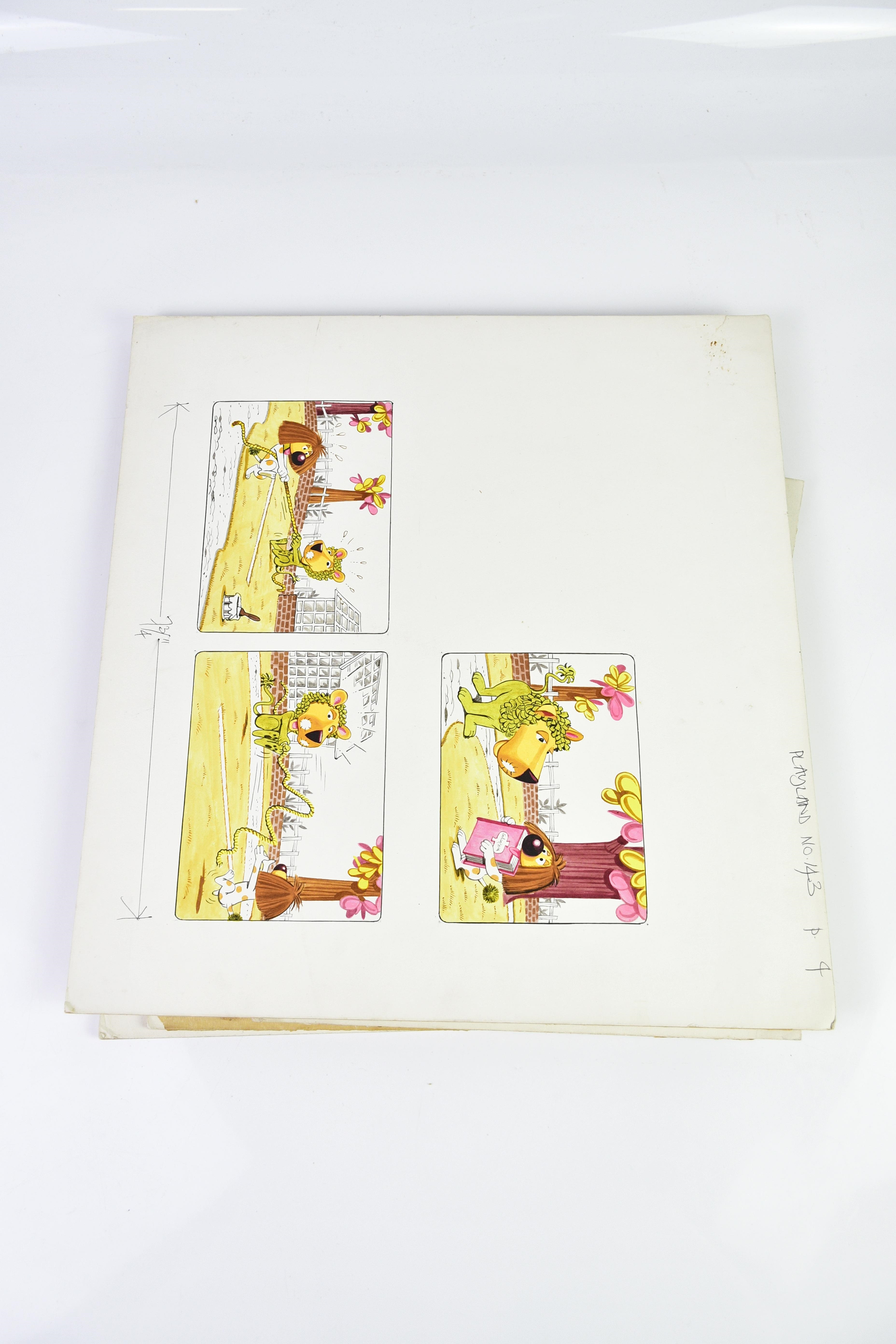 Bill Mevin | BILL MEVIN; a group of ten original storyboard cartoons ...