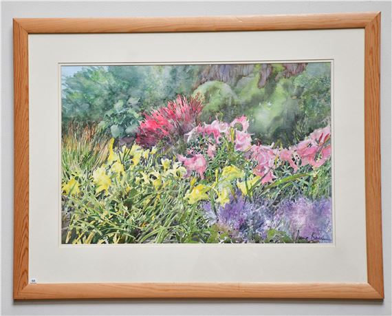 June Bevan | Summer Border Dunham Massey | MutualArt