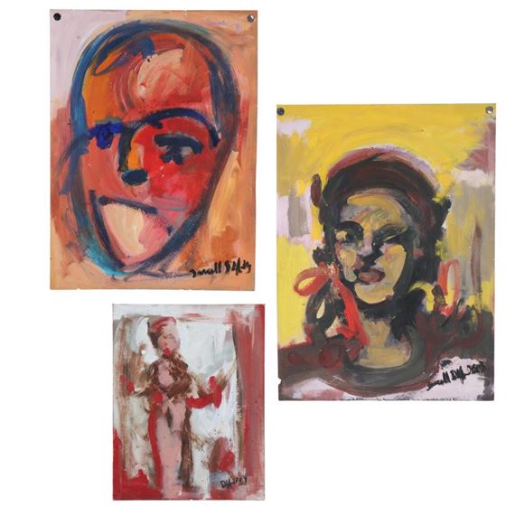 Darrell L. Anderson | 3 abstract portraits, 2003/04 (2003 - 2004 ...